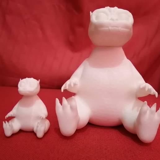 Download 3D printer files Babyzilla from Godzilla ・ Cults