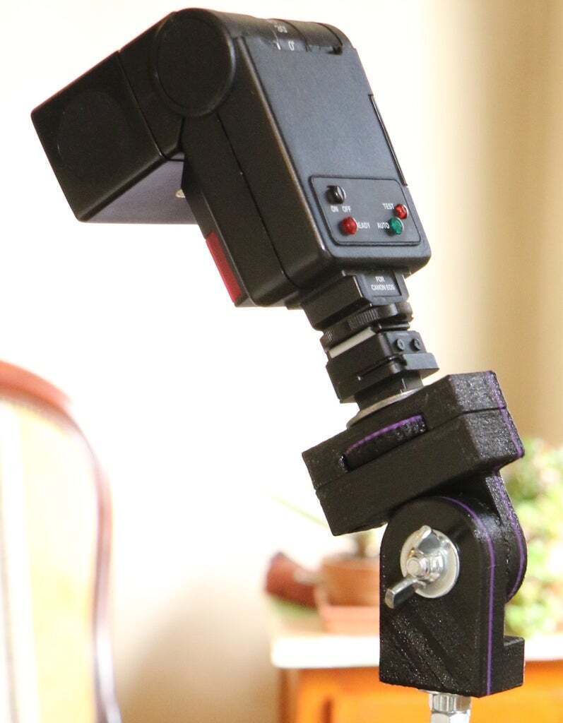 Free STL file Alternative head for TV camera support・3D printing ...