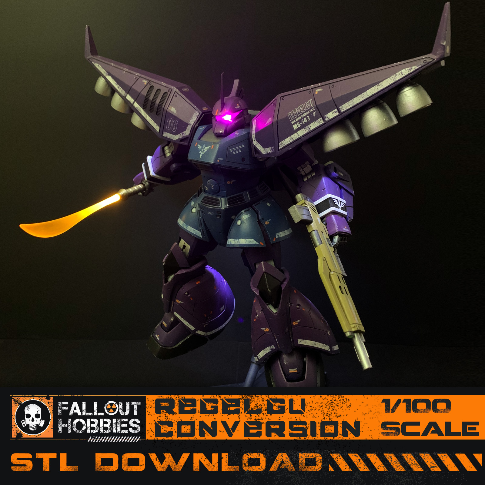 3D file 1/100 Scale ReGelGu Conversion Files 🤖・3D printing idea to ...