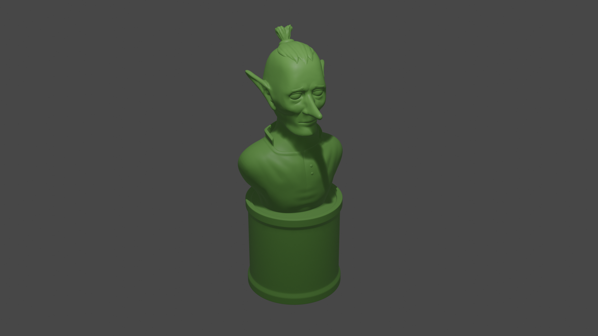 Free STL file Goblin Bust・3D printing idea to download・Cults