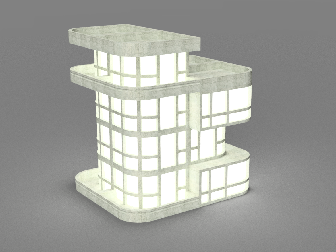 Free STL file Modern Modular Building・Model to download and 3D print・Cults