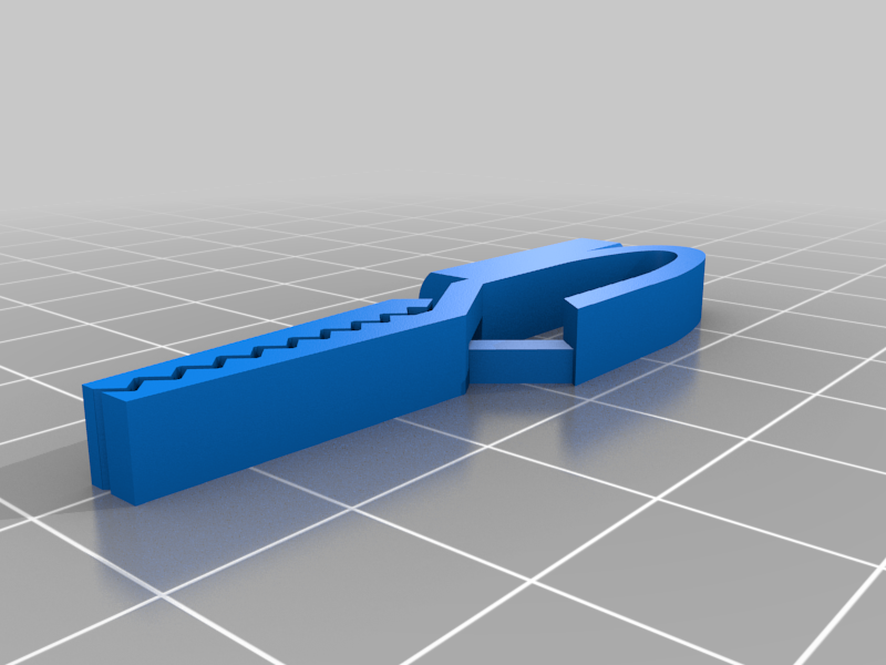 Free 3D file Alligator clip with 3mm hole 🕳️・3D print design to ...