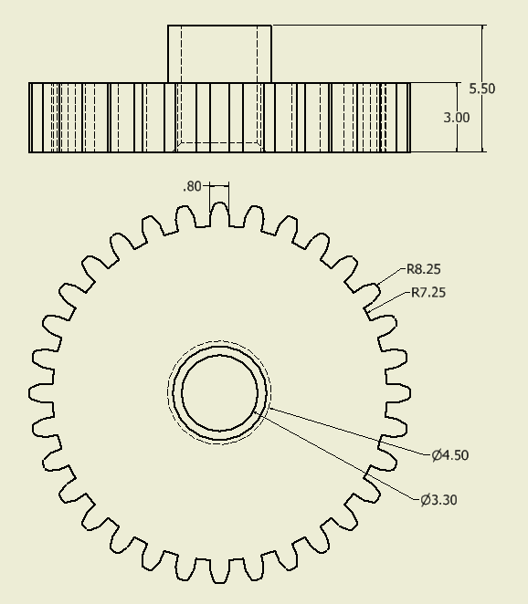 STL file Gear_32_teeth・Model to download and 3D print・Cults