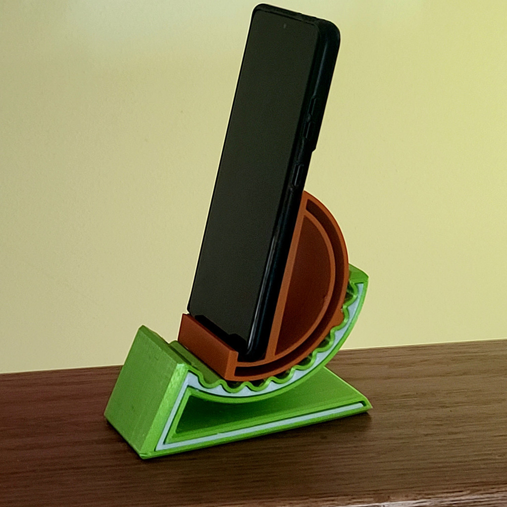 Free 3D file GearSupport Phone Stand・3D printing template to download・Cults