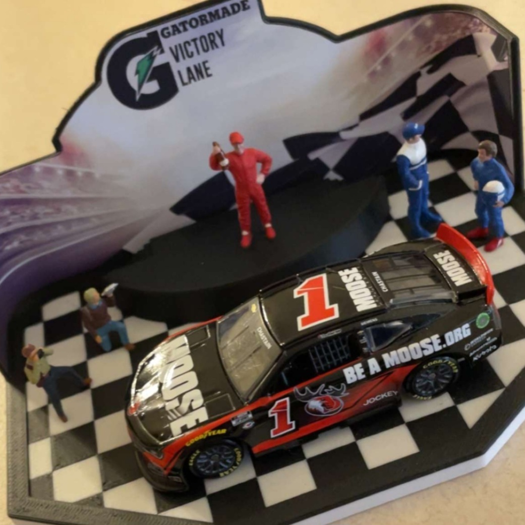 Free 3D file The Winner! - A Victory Lane / Winners Circle for 1:64 ...