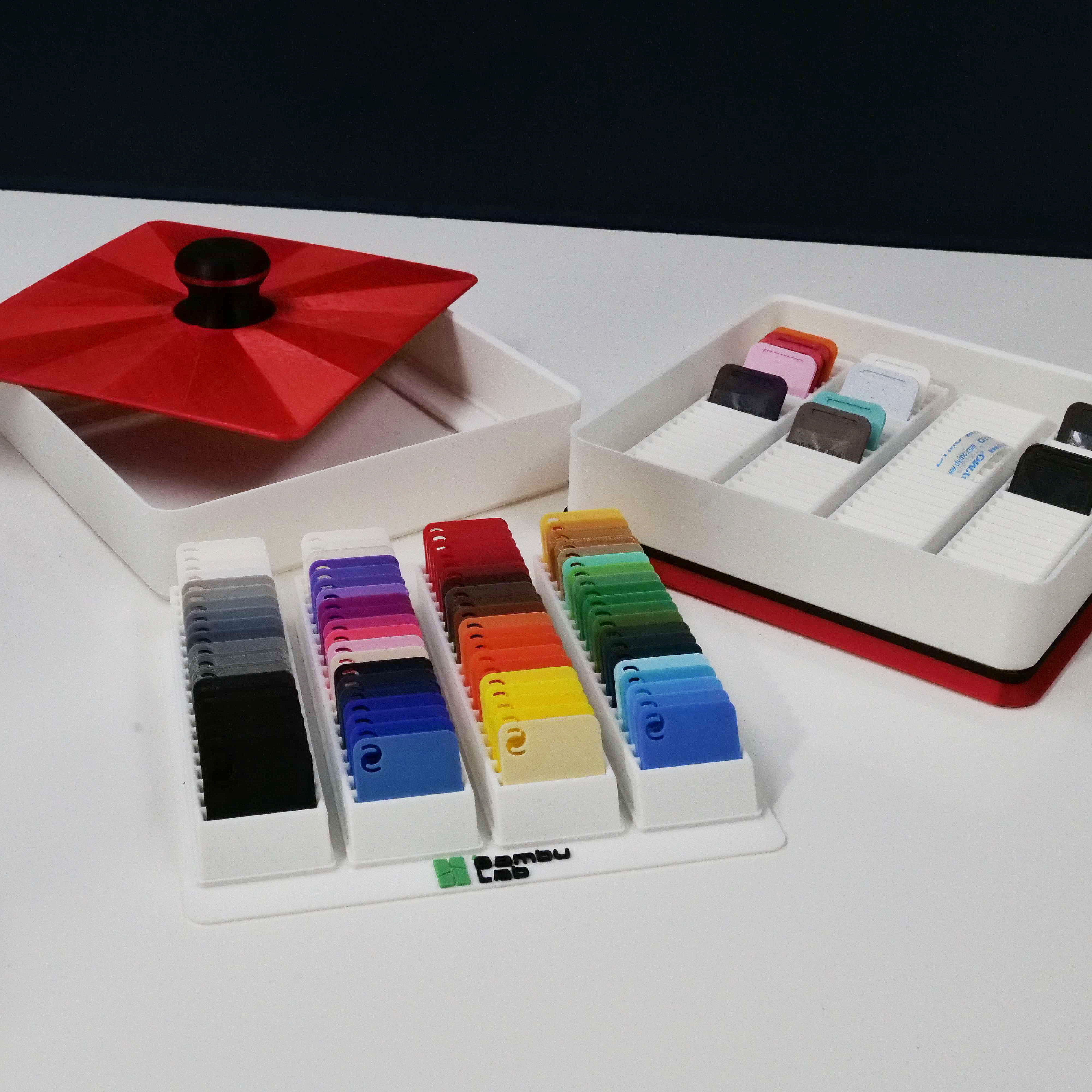 Free 3D file Stacking Filament Swatch System 🪢・Model to download and 3D ...