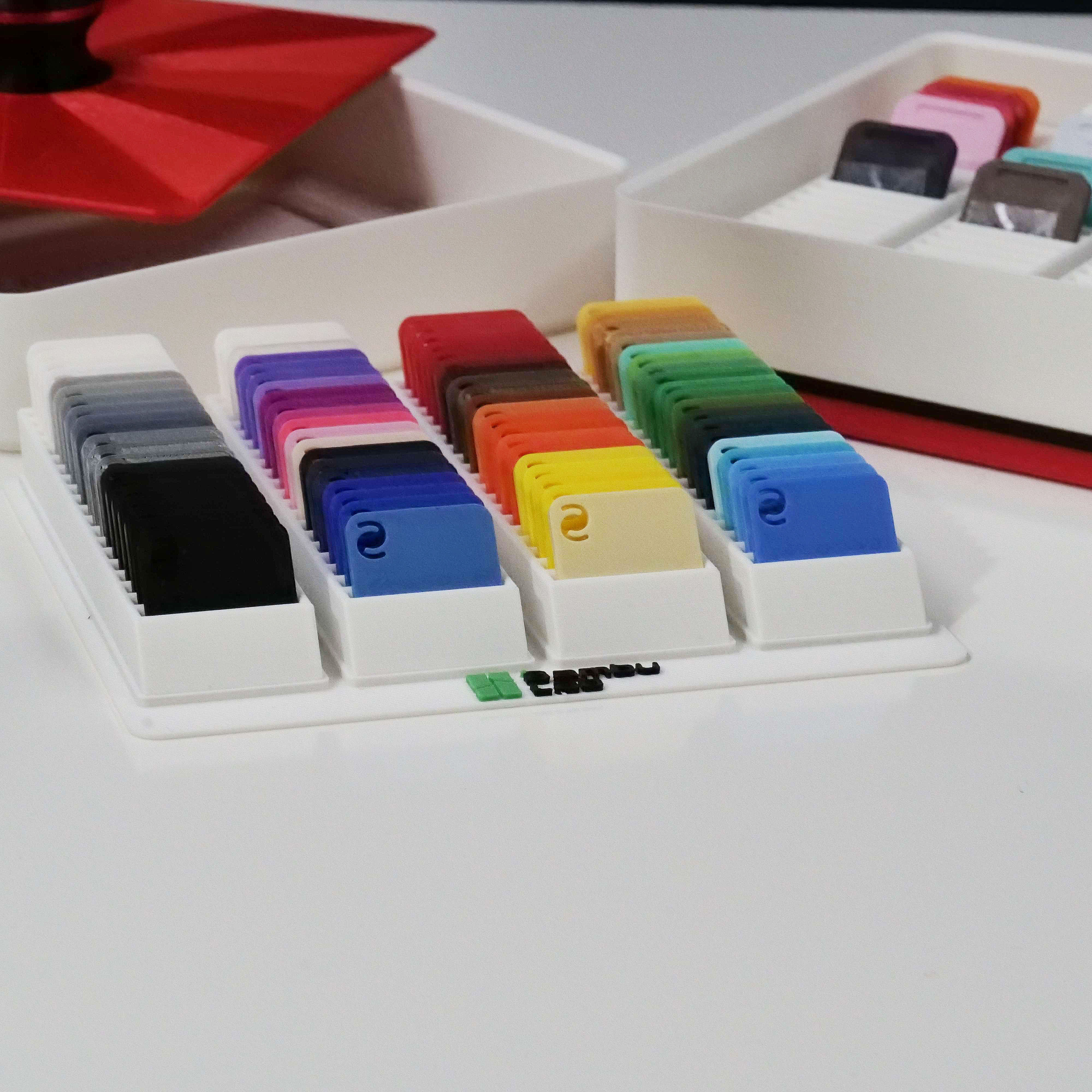 Free 3D file Stacking Filament Swatch System 🪢・Model to download and 3D ...