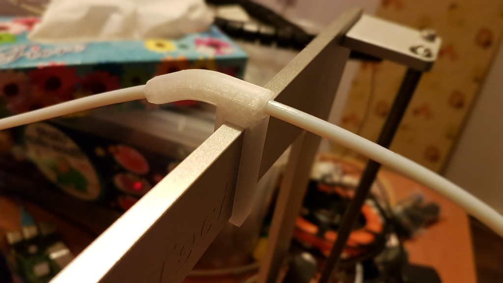 Free 3D file Filament Guide support for bowden tube・3D printable model ...