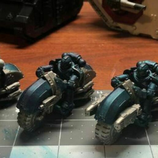 Download free STL file Alpha Legion Biker Gang • 3D printing model ・ Cults