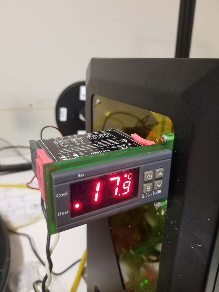 Free STL file STC 1000 Thermostat Mount・Design to download and 3D print ...