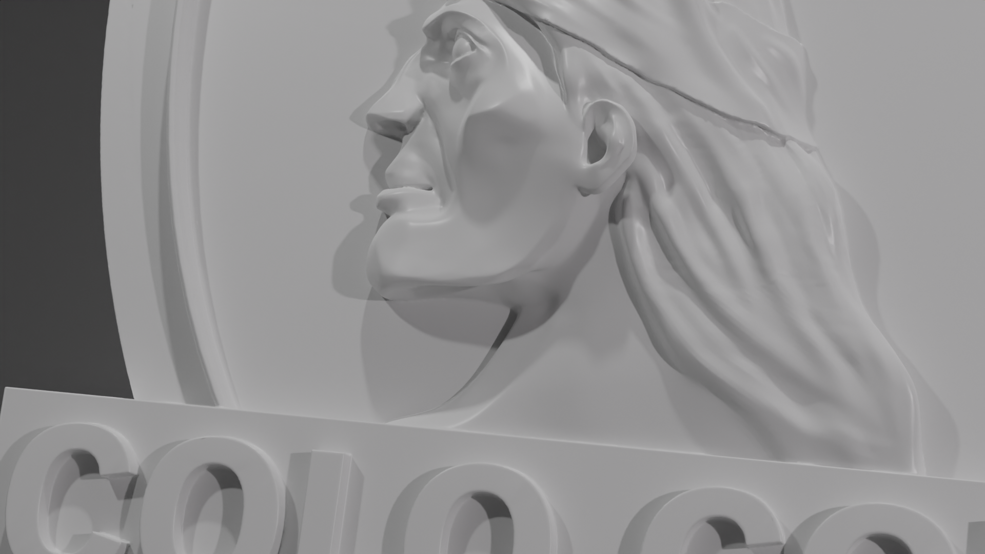 Archivo OBJ ColoColo Logo 3D・Diseño para descargar y imprimir en 3D・Cults