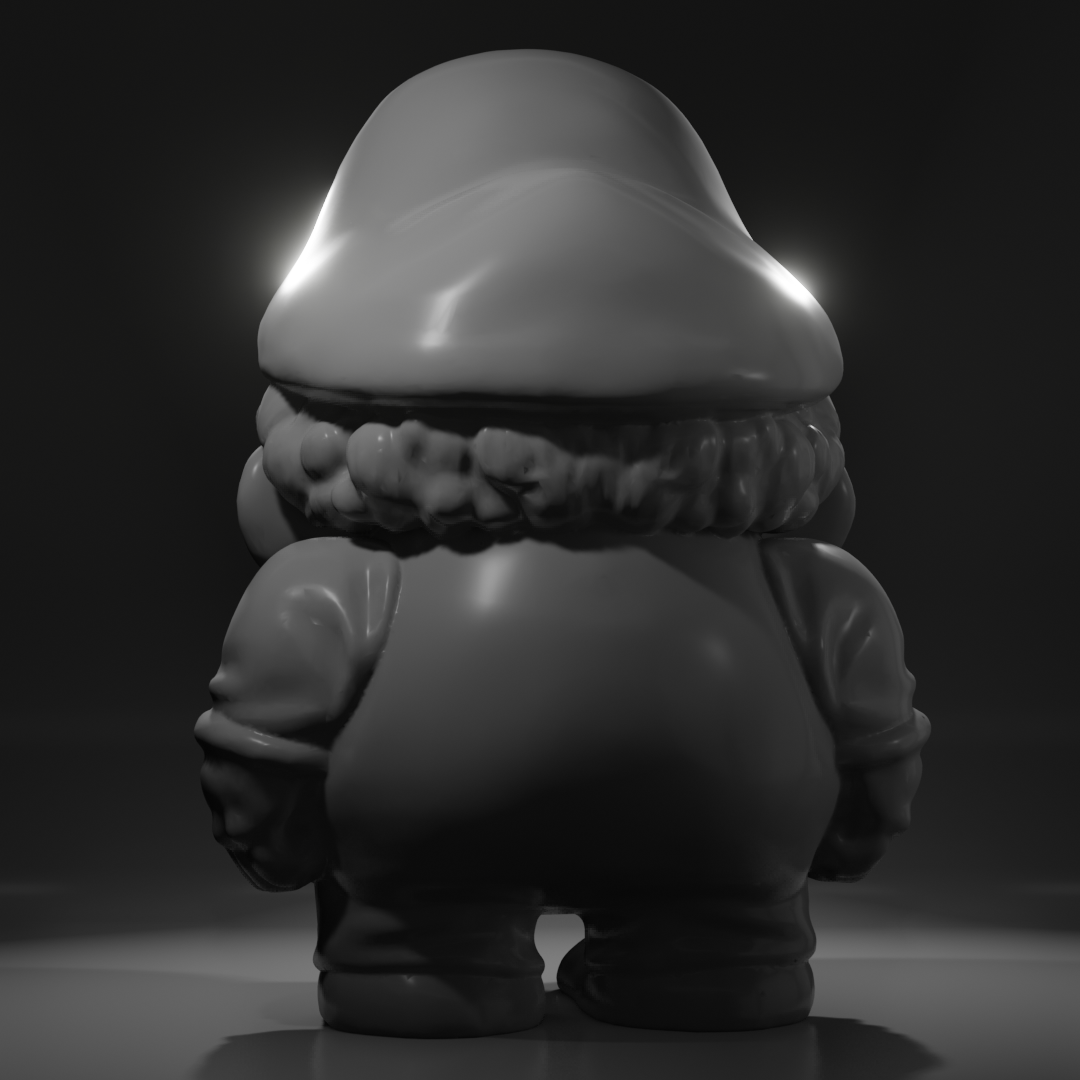 OBJ file Stylized Mario 🎨・Model to download and 3D print・Cults