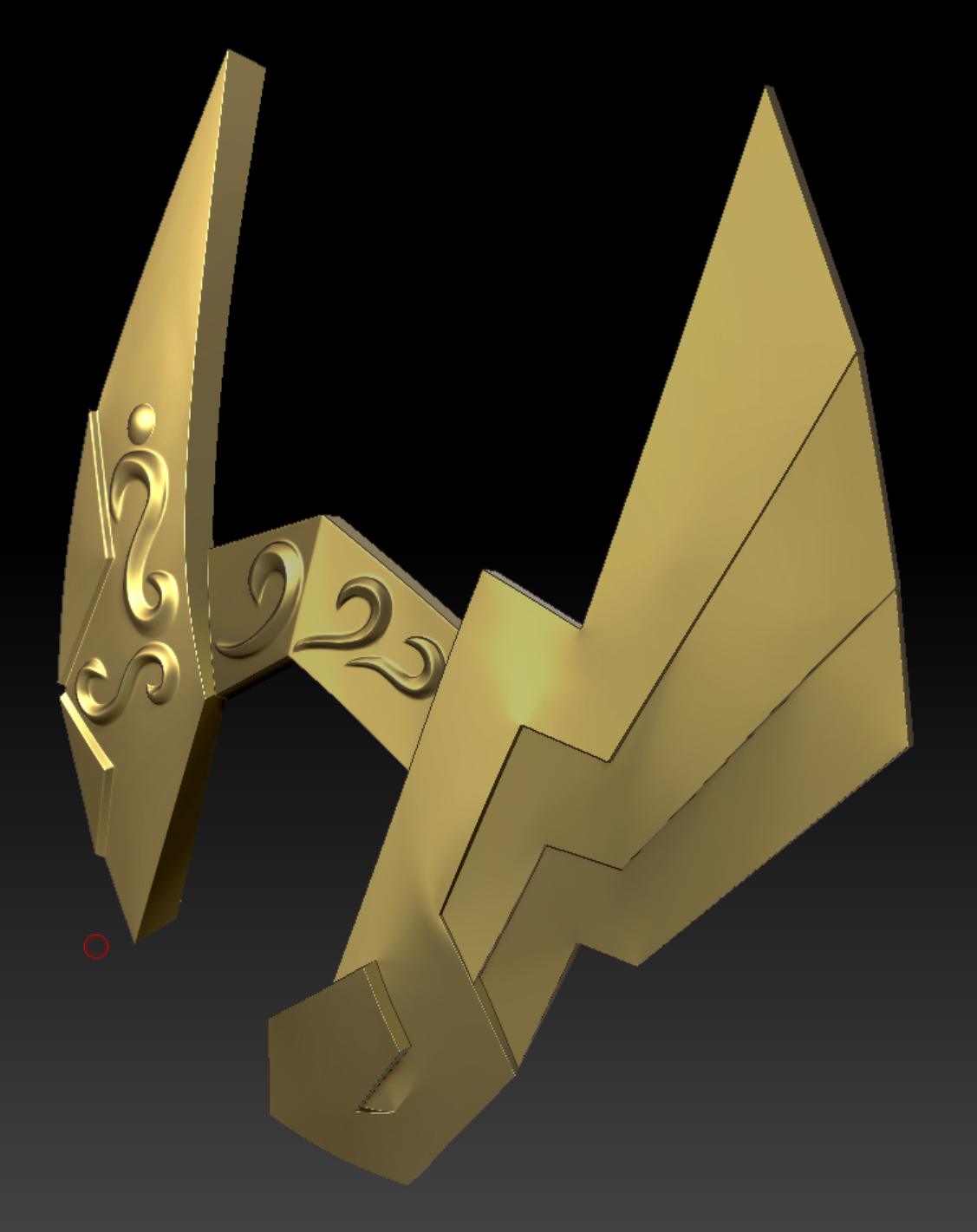 STL file HI-DEF - Helmet Saint Seiya Sagittarius - Sagitario Aiolos ...