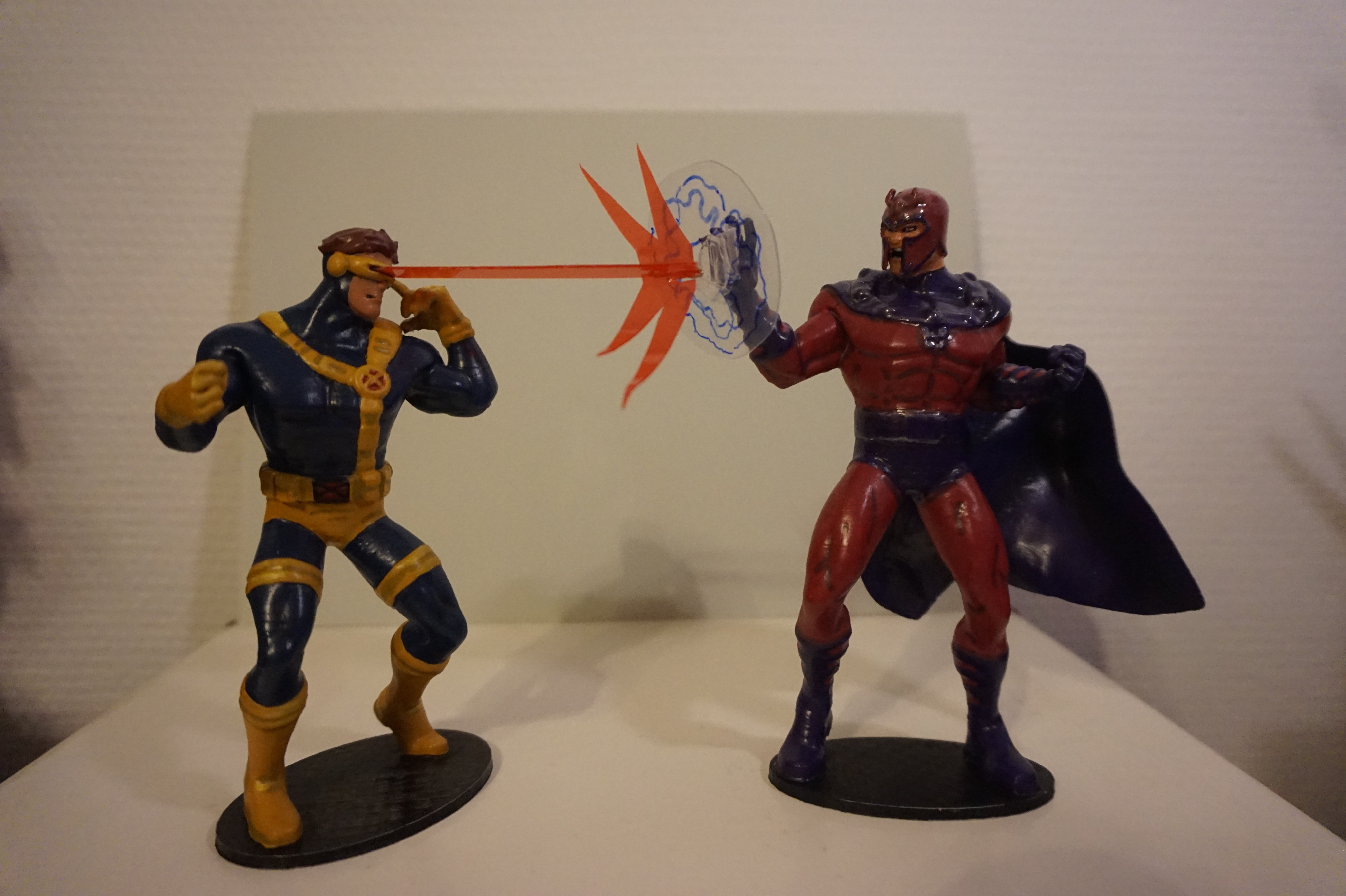 Download STL file X-men Diorama: Cyclops vs Magneto. • 3D printing ...
