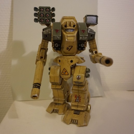 Download free OBJ file Open 6 Missile-bay for 7" Robotech Excaliber MK ...