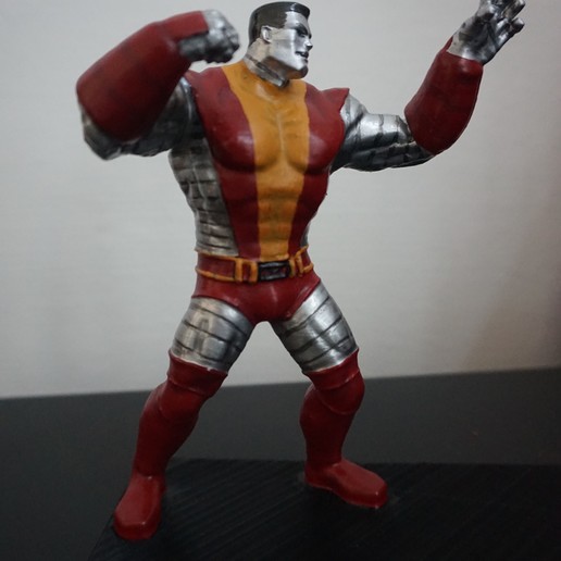 Download STL file X-men Diorama: Colossus vs Juggernaut. • 3D print ...