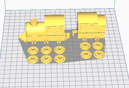 Archivo STL gratis tren, locomotora de un tren,・Modelo imprimible en 3D ...