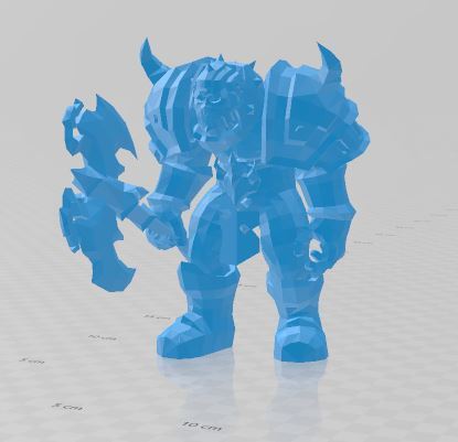 Free STL file wor Warrior WOW Warrior・3D printer design to download・Cults