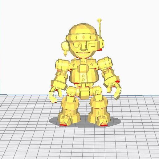 Download free 3D printer templates Mechanical robot ・ Cults