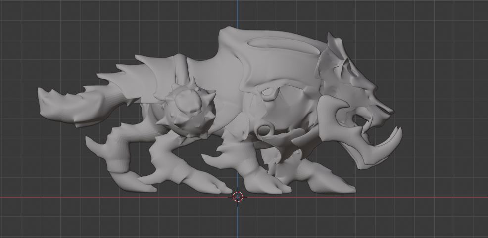 Free STL file War Wolf, world of warcraft, wow, horde, Alliance, Games ...