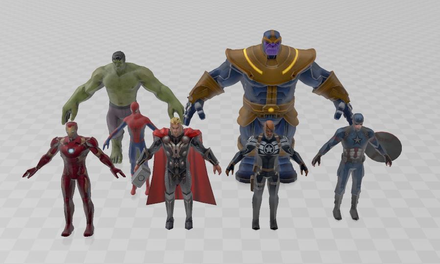 Free STL file Avengers infinity war・Model to download and 3D print・Cults
