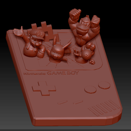 Download STL file Gameboy and his Heroes • Design to 3D print ・ Cults