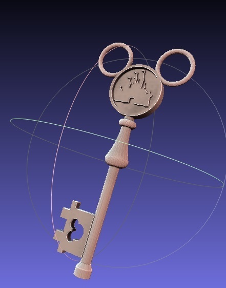 STL file Castle Key 🏰・3D printing model to download・Cults