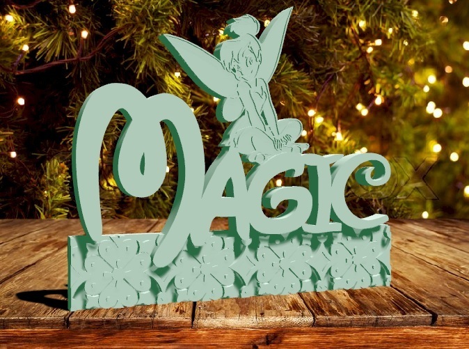 STL file Tinkerbell Magic・3D printing idea to download・Cults