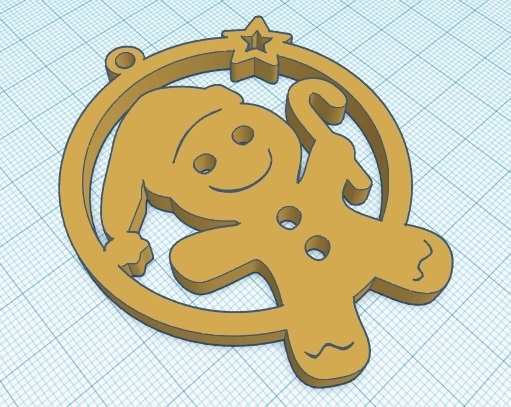 STL file Gingerbread Man・3D printable model to download・Cults