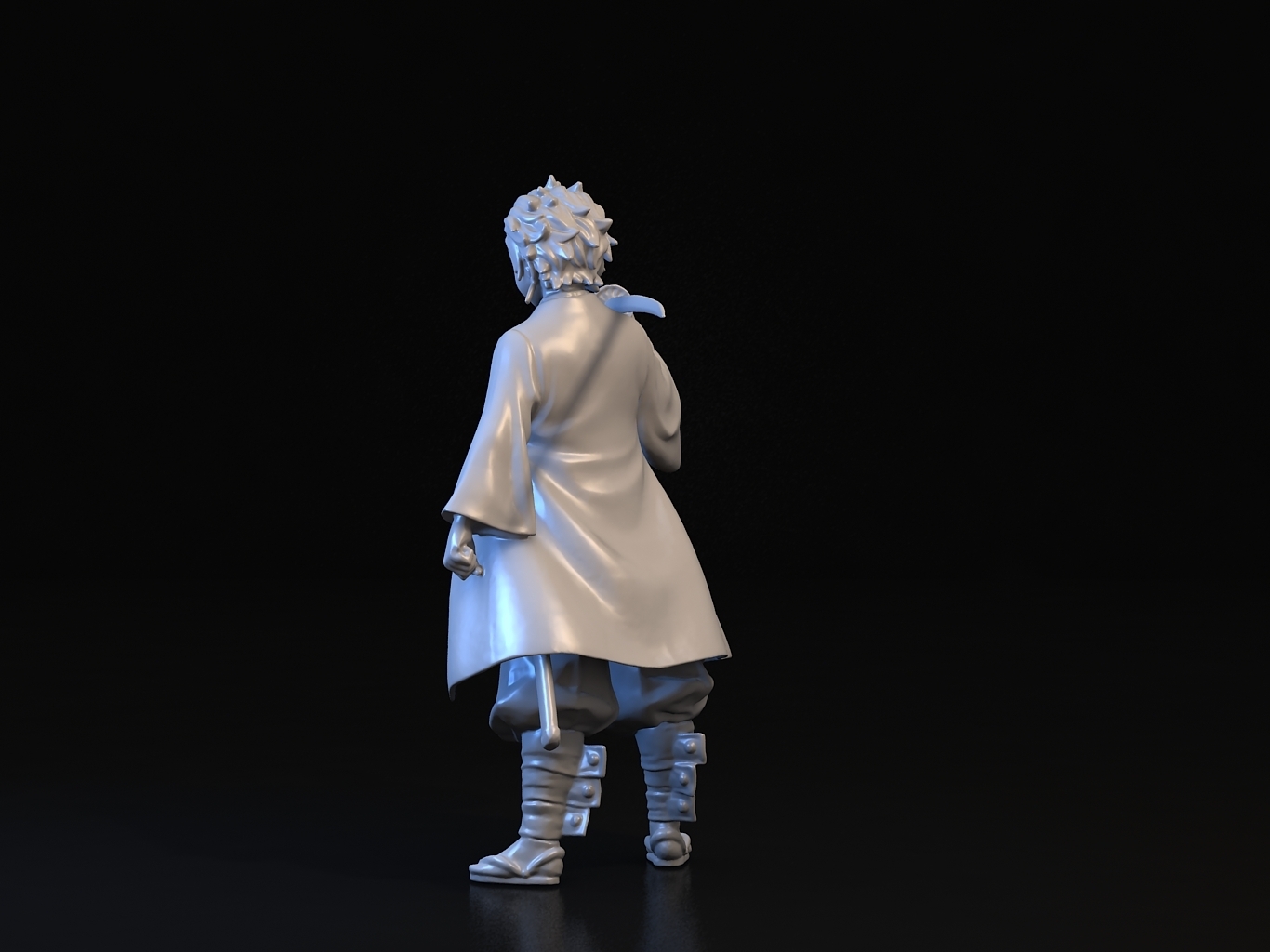 STL file TANJIRO 3D 💬・Template to download and 3D print・Cults
