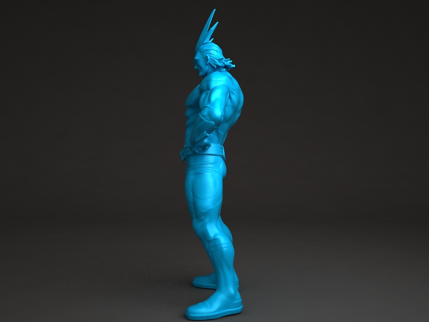 STL file ALL MIGHT 🎨・Template to download and 3D print・Cults