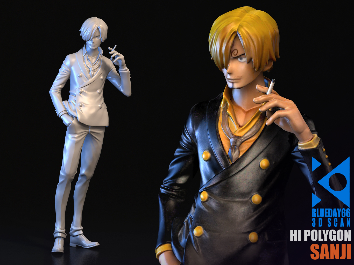 STL file SANJI 💬・3D printing model to download・Cults