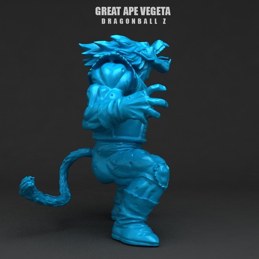 Impresiones 3D VEGETA Great Ape 3D Scan ・ Cults