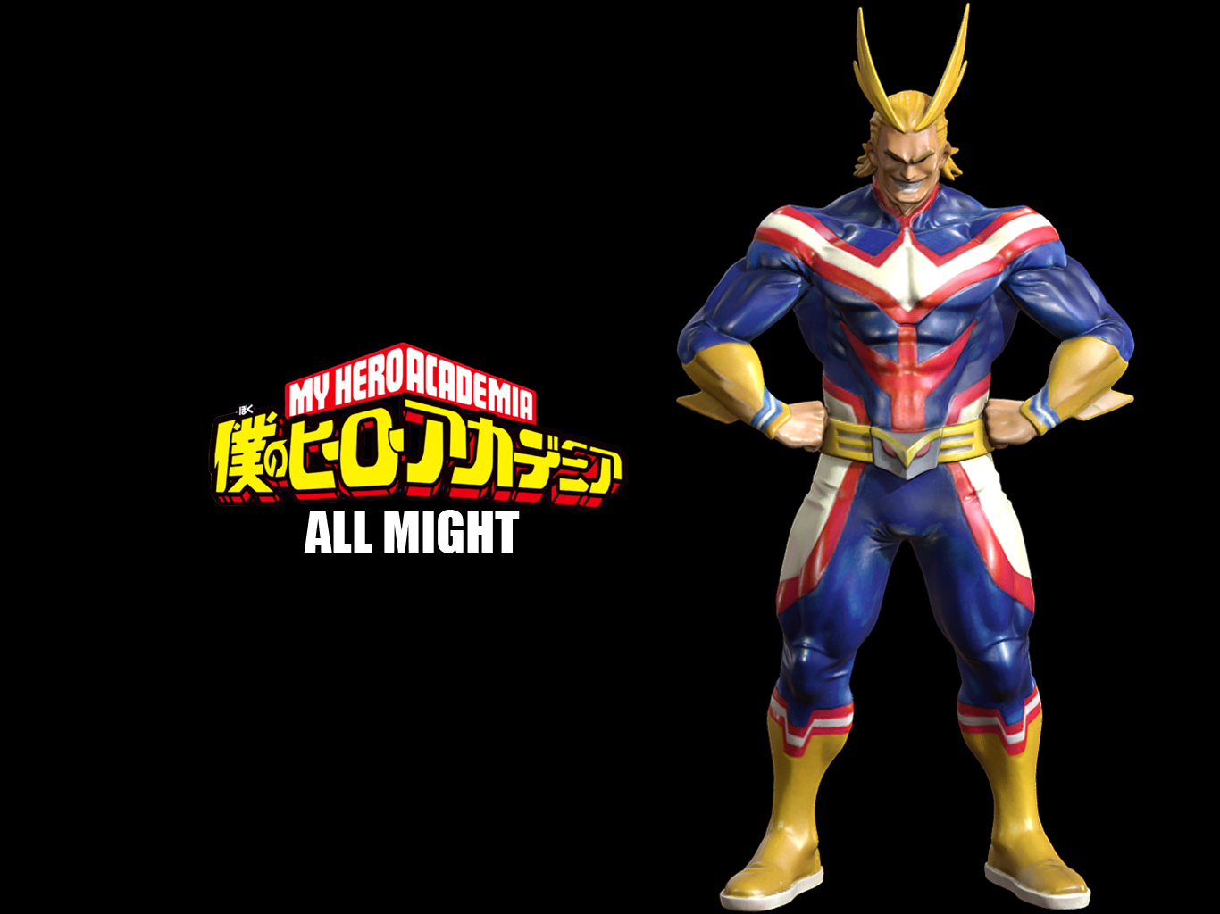 STL file ALL MIGHT 🎨・Template to download and 3D print・Cults
