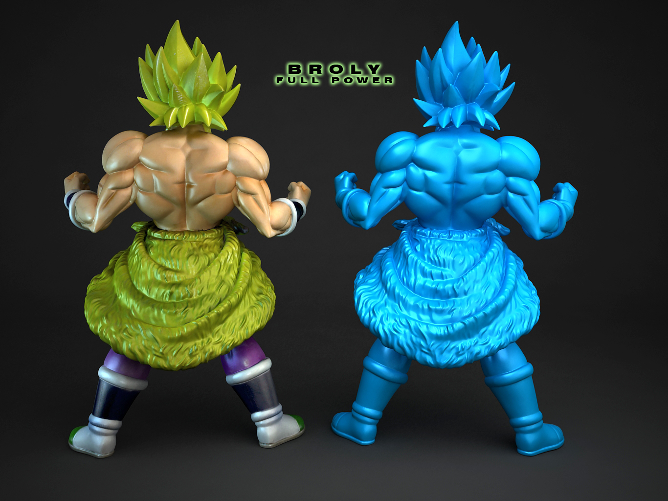 Archivo STL BROLY FULL POWER 3D 🎨・Modelo de impresora 3D para descargar ...