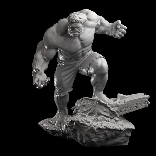 Descargar modelos 3D HULK 3D Scan ・ Cults