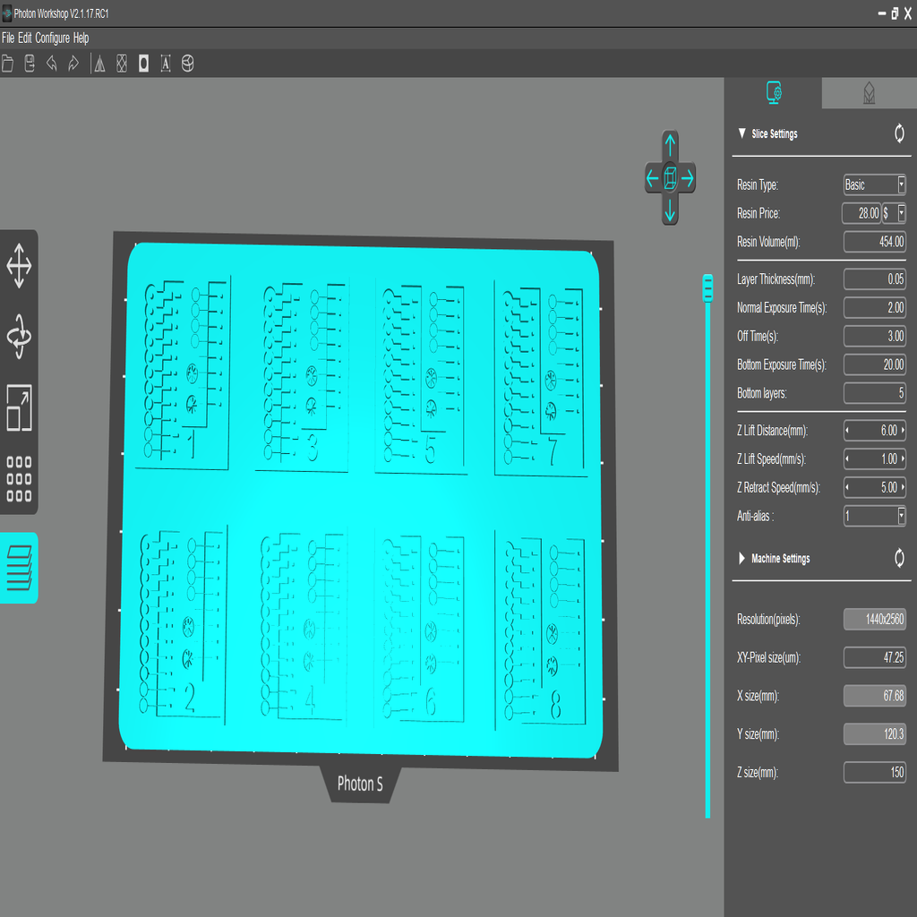 Free 3d File Photon S Resin Exposure Finder・3d Printer Model To