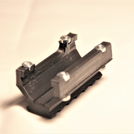 Download STL file MP5 Upper Rail • 3D print template ・ Cults