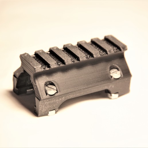 Download STL file MP5 Upper Rail • 3D print template ・ Cults
