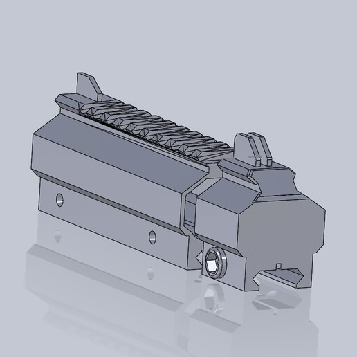 Download 3D model Airsoft Battery Box with Sights ・ Cults