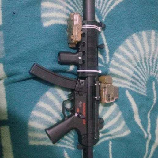 Download STL file MP5 Upper Rail • 3D print template ・ Cults