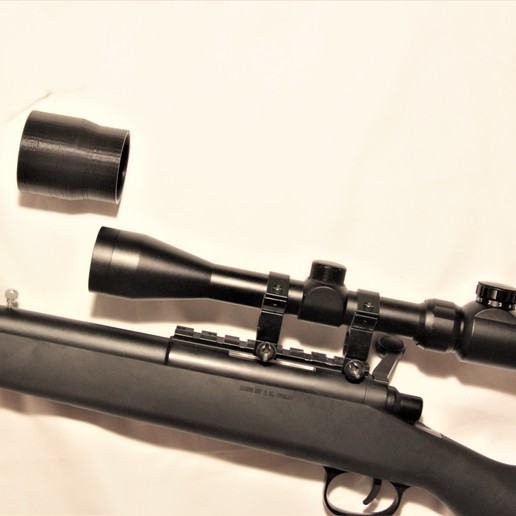 Download STL file Sunshade for 42mm Scopes • 3D printer template ・ Cults