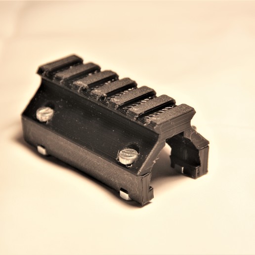 Download STL file MP5 Upper Rail • 3D print template ・ Cults