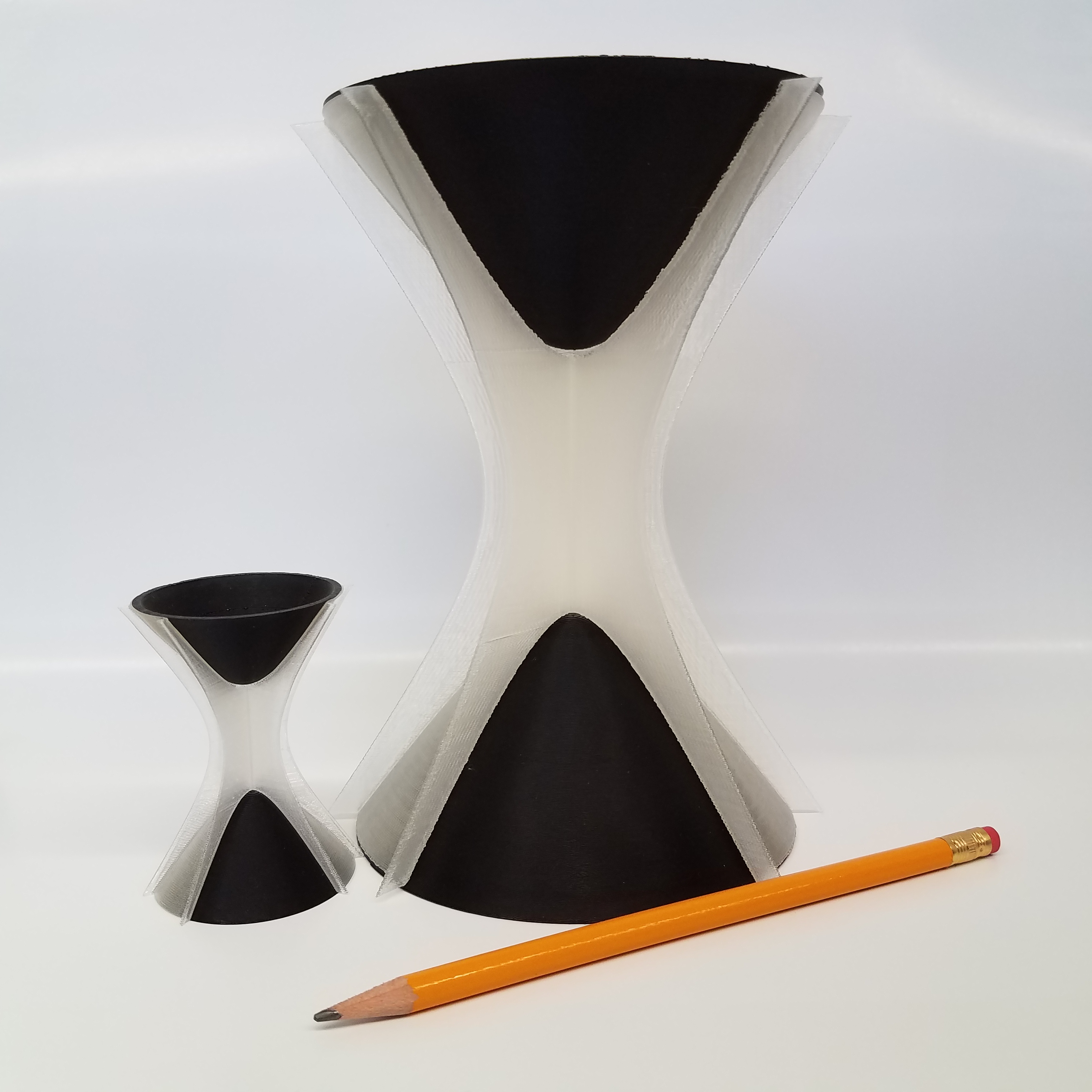 STL file Hyperboloid of Two Sheets 📐・3D print design to download・Cults