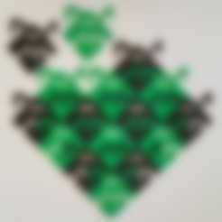 Download free STL file Evil Anchor Alien Tessellation • Object to 3D ...