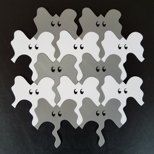 Download STL file Elephant Tessellation with Box • 3D print design ・ Cults