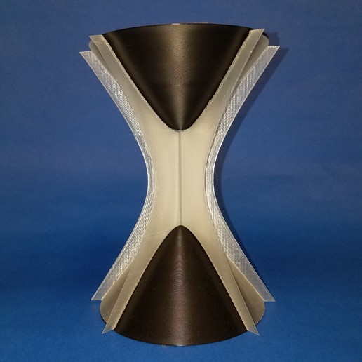 Download 3D printer model Hyperboloid of Two Sheets ・ Cults