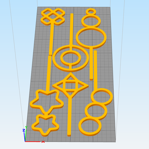 Download STL file Bubble Wand Set • 3D printer design ・ Cults