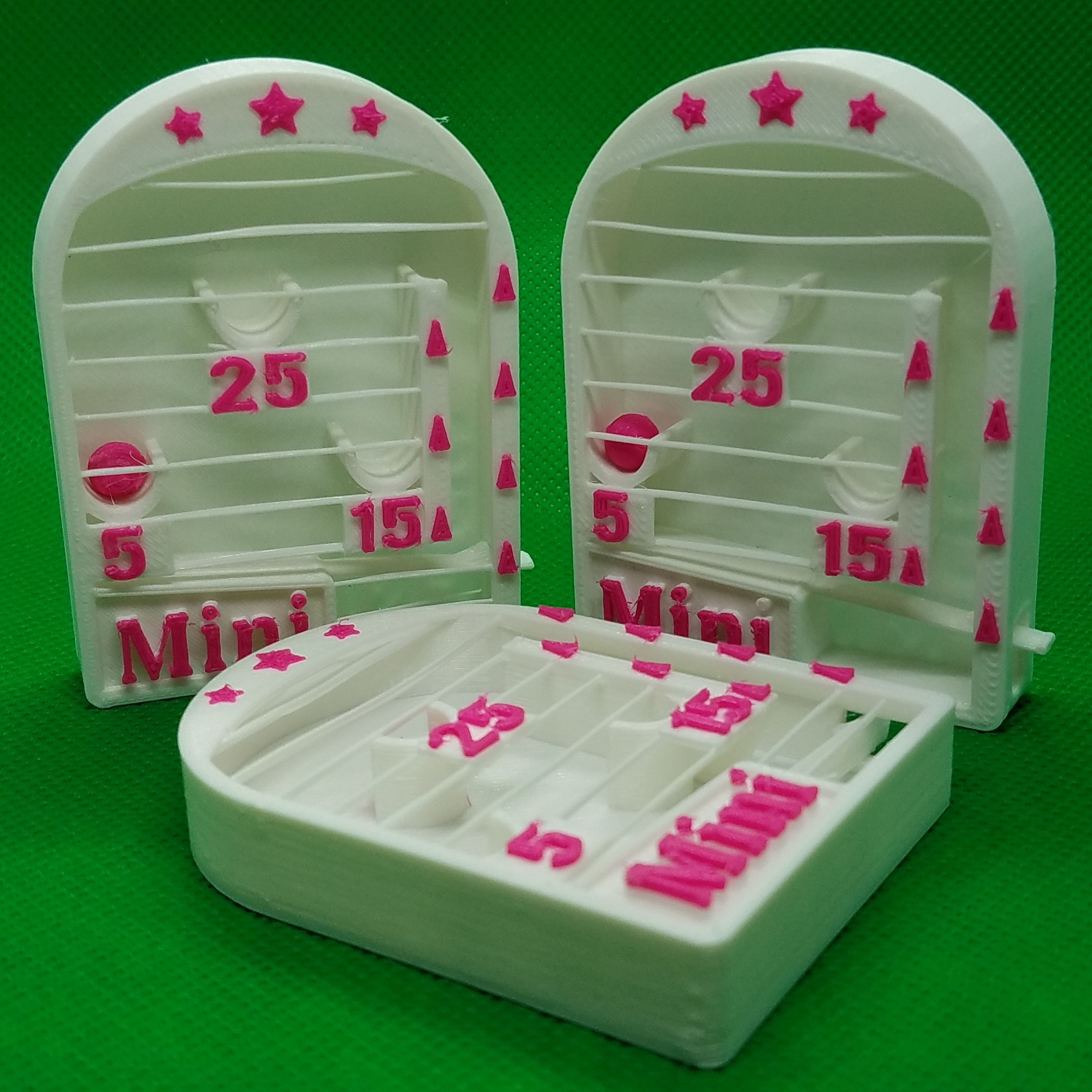 3D printing Mini PINBALL game (fully 3D printed) • made with MakerGear ...