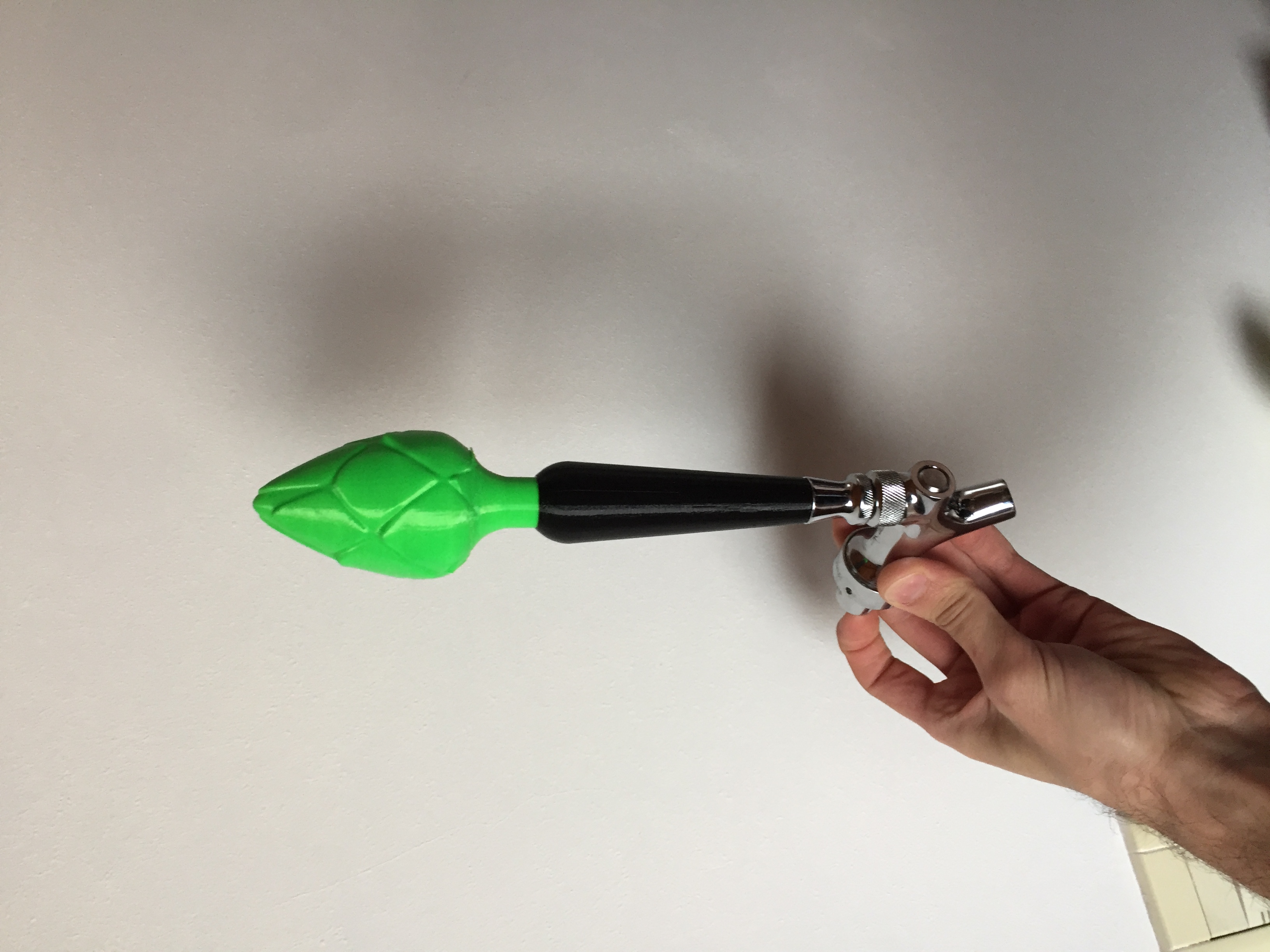 Archivo STL Beer tap handle SUPER Lupulo 3D / 3D HOP - Manija para ...